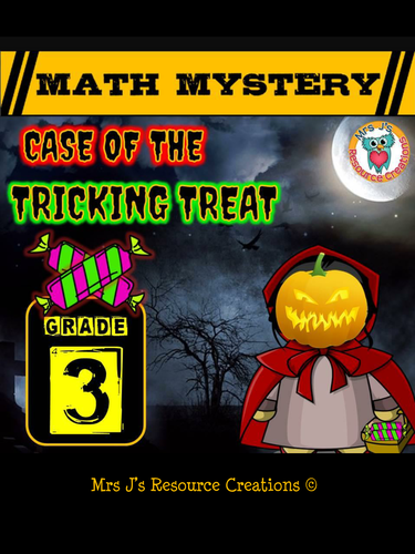 Halloween Math Mystery Activity | Teaching Resources