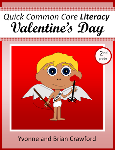 Valentine's Day No Prep Common Core Literacy (2nd grade) | Teaching ...