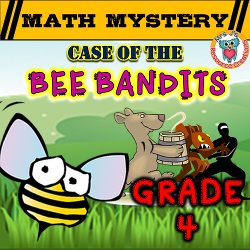 Spring Math Mystery Activity (GRADE 4) | Teaching Resources