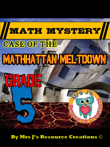 Summer Math Mystery (GRADE 5) | Teaching Resources