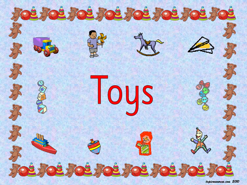Toys Topic Bundle | Teaching Resources