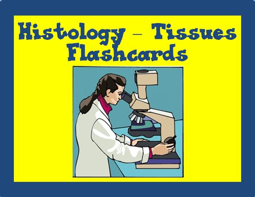 Histology Tissue Flash Cards | Teaching Resources