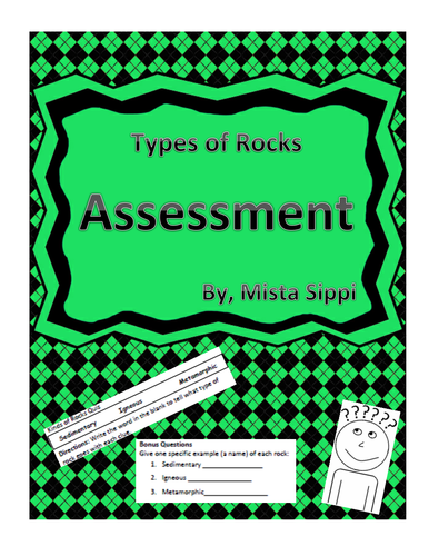 Types of Rocks Quiz | Teaching Resources Types of Rocks Quiz | Teaching Resources