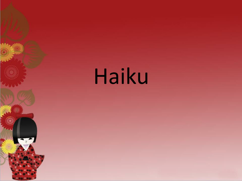 Winter Haikus full lesson by megaalex66 - Teaching Resources - TES