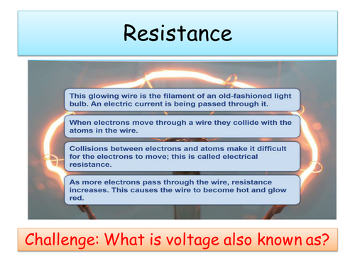 Resistance | Teaching Resources