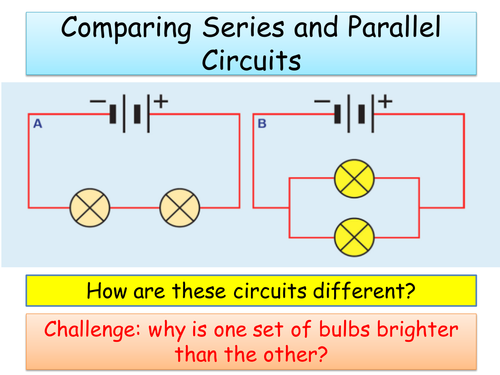 Series v Parallel Circuits | Teaching Resources