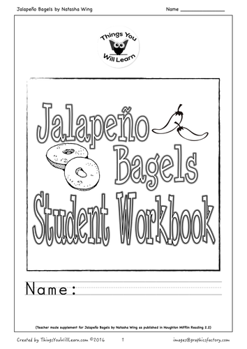Jalapeño Bagels Student Workbook | Teaching Resources