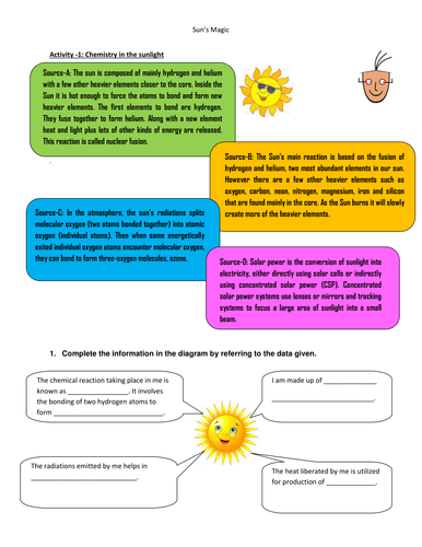 Sun's magic | Teaching Resources
