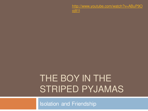 The Boy in the Striped Pyjamas Unit | Teaching Resources