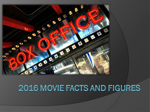 End of Year Quiz - 2016 Movie Facts and Figures | Teaching Resources