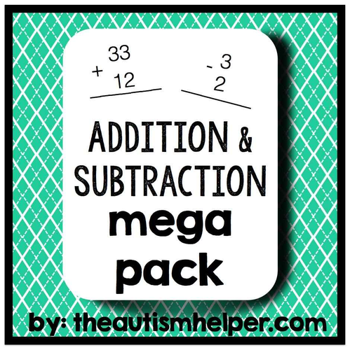 Addition/Subtraction Mega Pack {a complete curricular resource ...