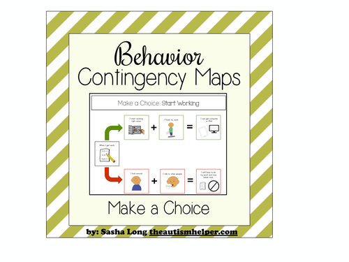 Behavior Contingency Maps | Teaching Resources