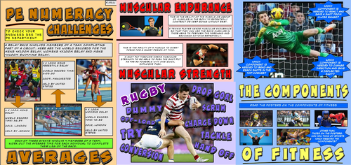 Physical Education Display Board Posters - PE by NW_PE - Teaching ...