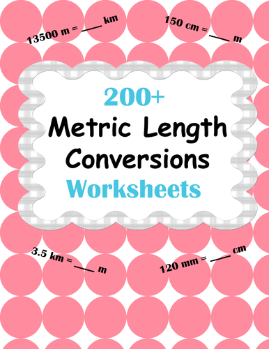 Metric Length Conversions Worksheets | Teaching Resources