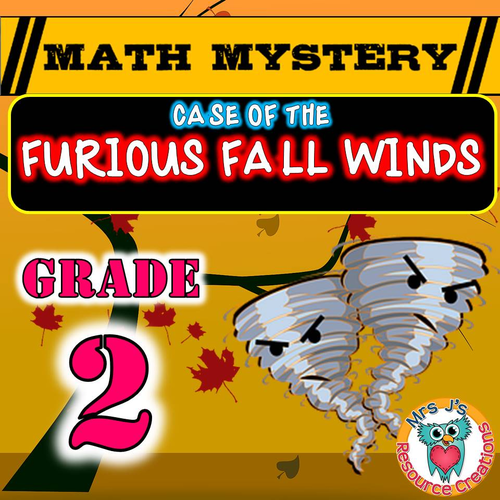 Fall Math Mystery (GRADE 2) | Teaching Resources