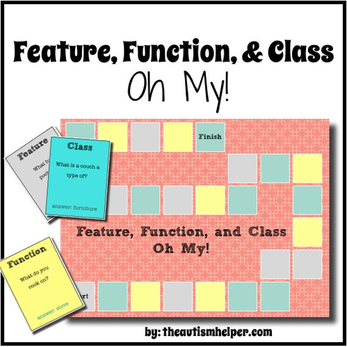 Feature, Function, and Class - Oh My! | Teaching Resources