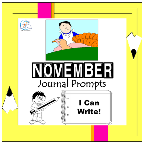 November Writing Prompts | November Journal Prompts | Teaching Resources