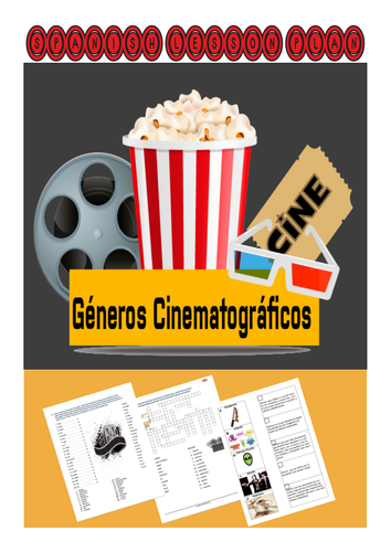 Spanish Lesson Plan - Movie Genres | Teaching Resources