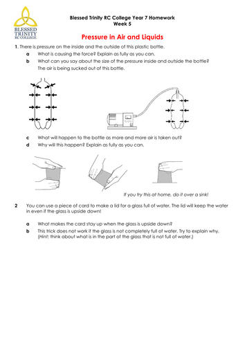 Particles and Pressure | Teaching Resources