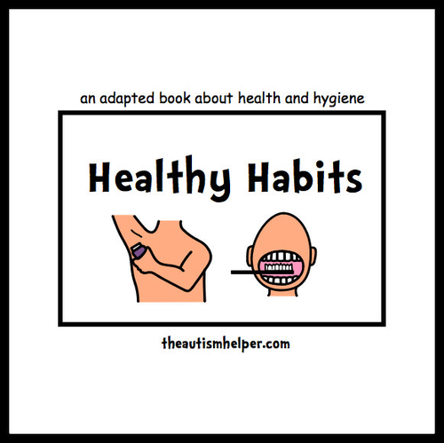Healthy Habits {an Adapted Book for Children with Autism} | Teaching ...