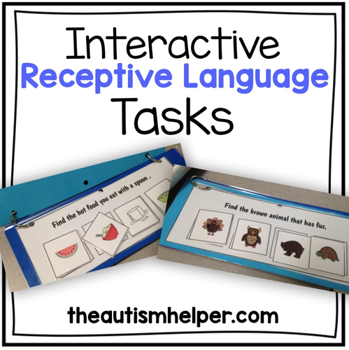 Interactive Receptive Language Tasks | Teaching Resources