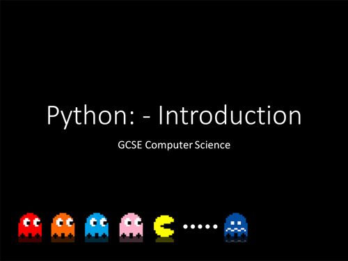 OCR - Introducing Python | Teaching Resources OCR - Introducing Python | Teaching Resources