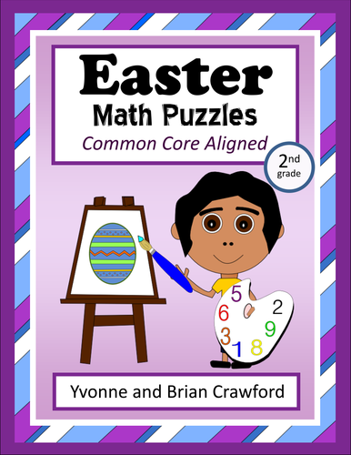 Easter Math Puzzles - 2nd Grade | Teaching Resources