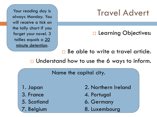 Going Solo Unit | Teaching Resources