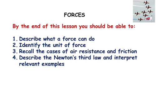 introduction to forces | Teaching Resources
