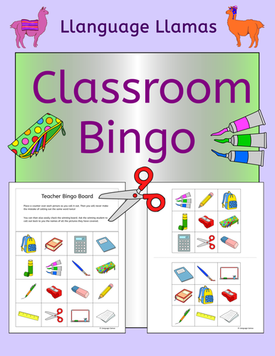 Classroom Bingo | Teaching Resources