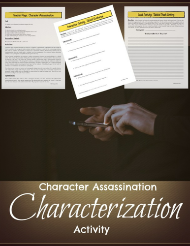 Characterization Mini-lesson: Analyzing Character Flaws | Teaching ...