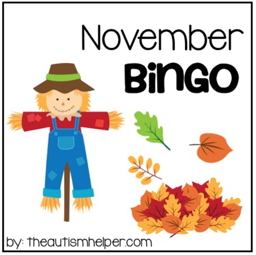 November Bingo Game! | Teaching Resources