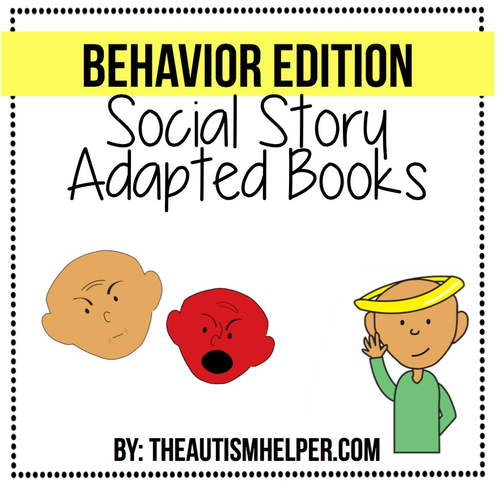 Social Story Adapted Books {Behavior Edition} | Teaching Resources