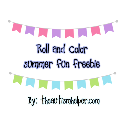 Summer Roll and Color {freebie} | Teaching Resources Summer Roll and Color {freebie} | Teaching Resources
