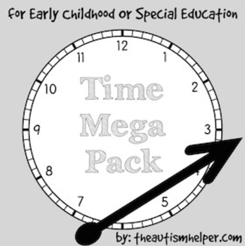Time Mega Pack for Special Education | Teaching Resources