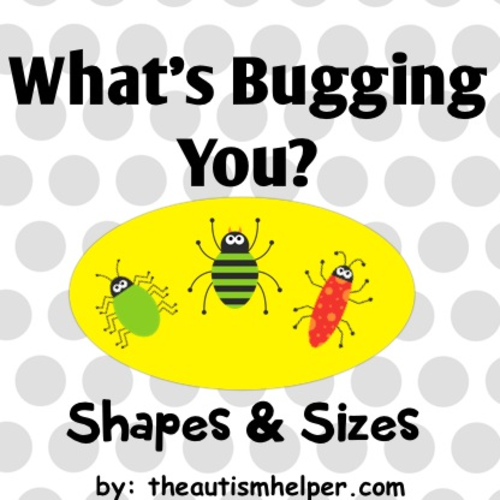 What's Bugging You? Shapes & Size Edition! Adapted Book | Teaching ...