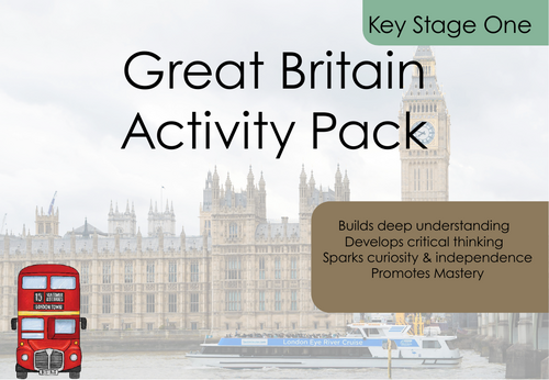Great Britain Activity Pack (KS1/KS2) | Teaching Resources