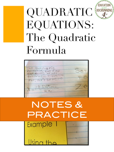 Quadratics: Graphs - Complete Unit of Work by tomotoole - UK Teaching ...