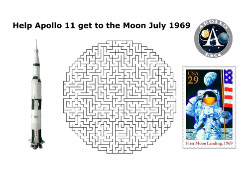 Apollo 11 Message Puzzle Pack | Teaching Resources