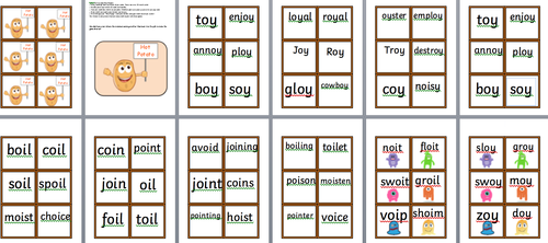 Hot Potato games Digraph segmenting blending Phonics Y1 | Teaching ...