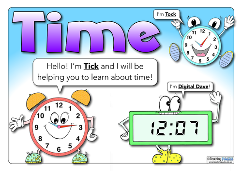 Time - Teaching Guide and Posters | Teaching Resources