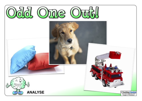 Odd One Out - Thinking / Reasoning Skills resource | Teaching Resources