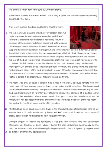 AQA GCSE English new spec Language Paper 1 preparation/revision booklet ...