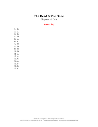 Inquiringmind44's Shop - Teaching Resources - TES