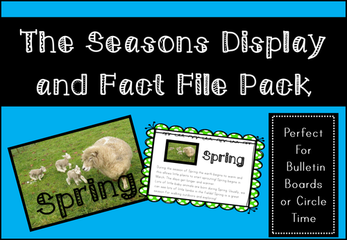 The Four Seasons Display and Fact Files | Teaching Resources