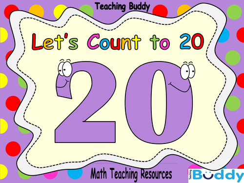Let’s Count to 20 – Counting and Cardinality (PowerPoint and worksheets ...