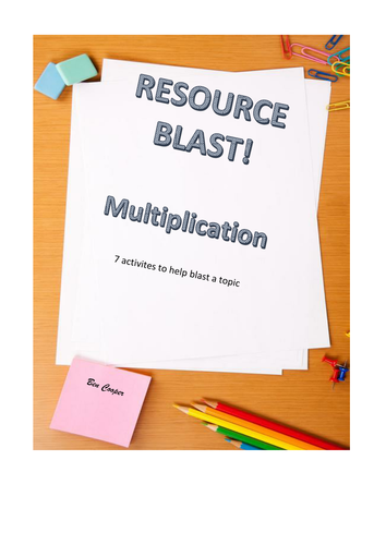 Multiplication Resource Blast | Teaching Resources