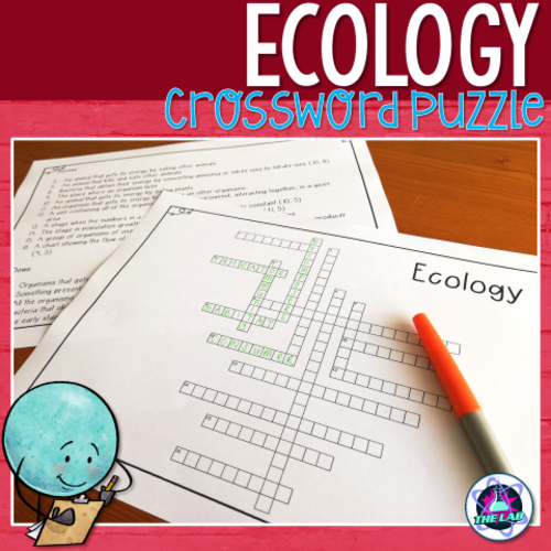 Ecology Crossword Puzzle | Teaching Resources