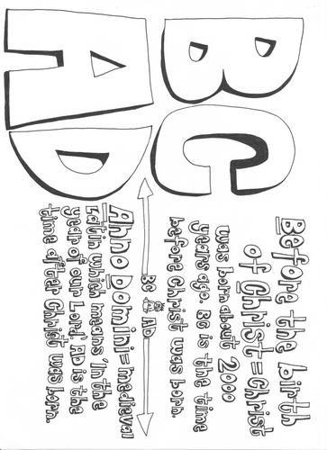 Bc Ad Timeline Worksheet