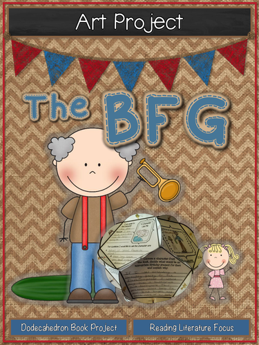 The BFG Art Project {Dodecahedron Puzzle & Book Project} | Teaching ...